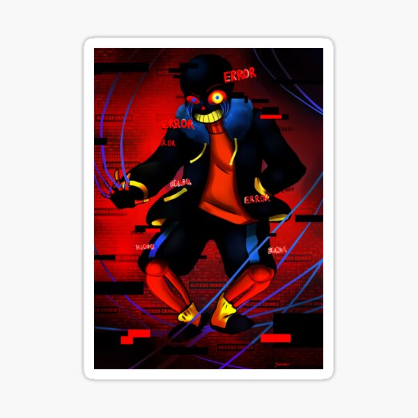 "ERROR Sans" Sticker for Sale by Juame | Redbubble