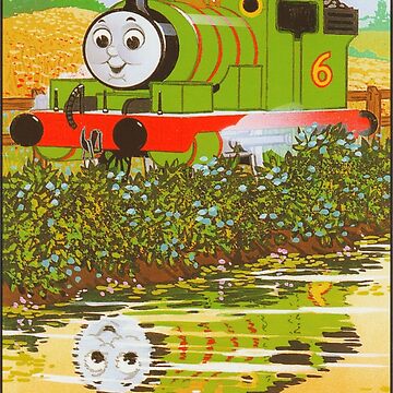 "Percy the Small Engine Vintage Card" Postcard for Sale by sleepyhenry ...
