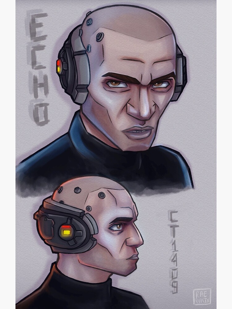 "Echo Ct-1409" Sticker for Sale by RaeVulsix | Redbubble