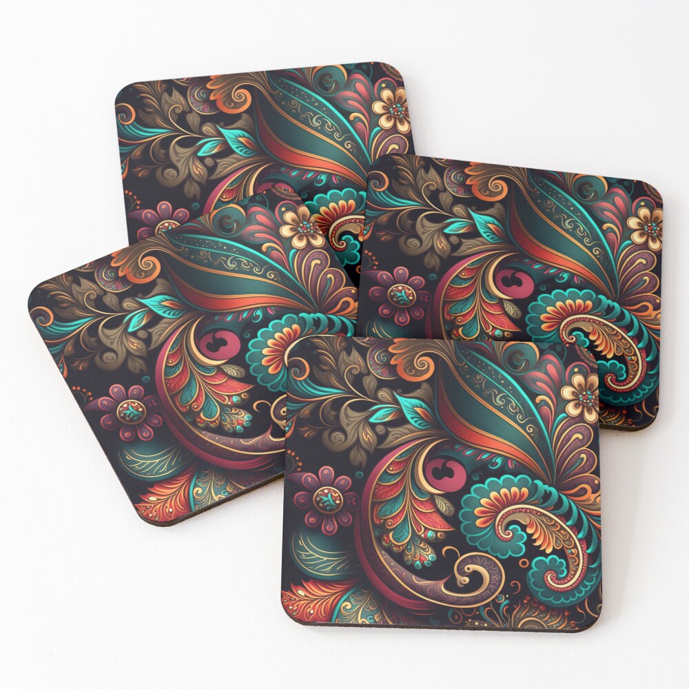 "High definition Paisley" Sticker for Sale by Mtot7 | Redbubble