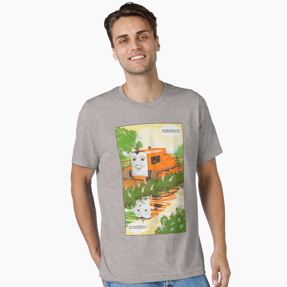 "Terence the Tractor Vintage Card" Sticker for Sale by sleepyhenry | Redbubble