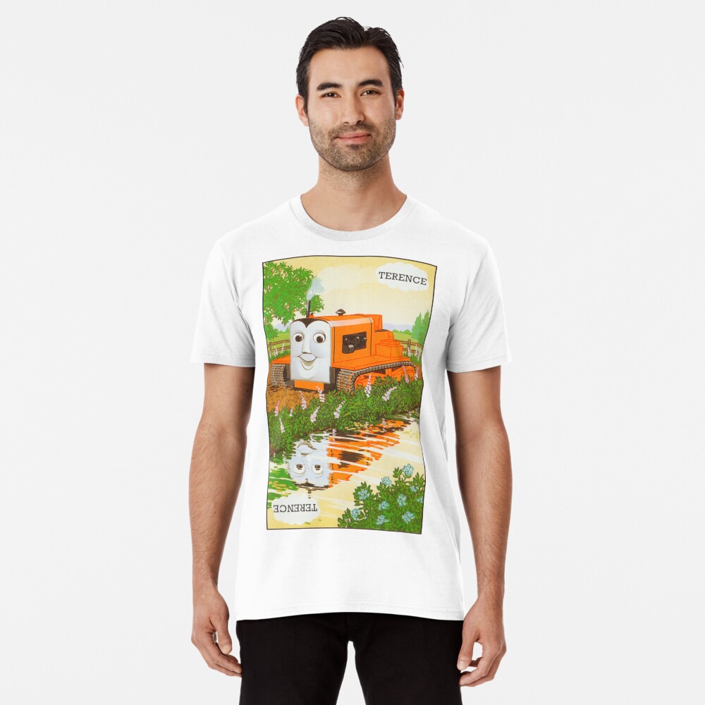 "Terence the Tractor Vintage Card" Sticker for Sale by sleepyhenry ...