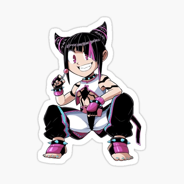"Mini Juri " Sticker for Sale by StaticBlu | Redbubble