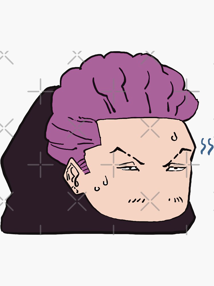 "hakari kinji distressed" Sticker for Sale by m14arts | Redbubble