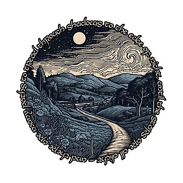 "And there are many paths to tread - Quote - Winding Road - Lineart ...