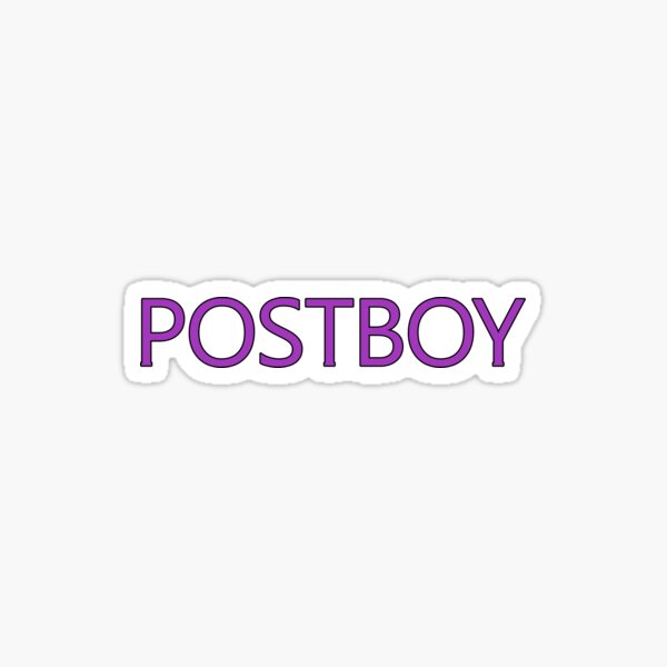 "Postboy" Sticker for Sale by ExtraRegular | Redbubble
