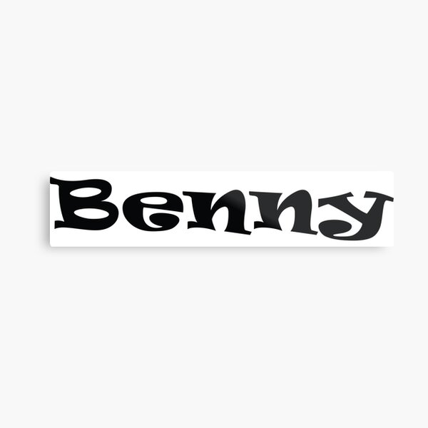 Benny Metal Prints | Redbubble