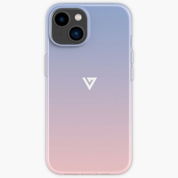 "SEVENTEEN GRADIENT OFFICIAL COLOR ROSE QUARTZ AND PERIWINKLE" iPhone ...