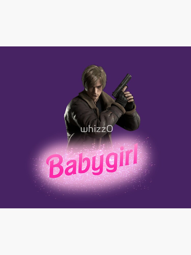 "Leon Kennedy Babygirl" Mouse Pad for Sale by whizz0 | Redbubble