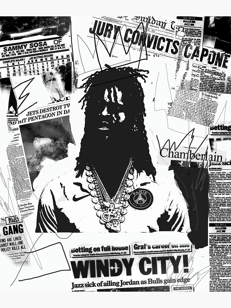 "chief keef" Sticker for Sale by nickbyer | Redbubble