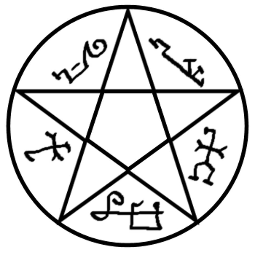 "Devil's Trap" by tardisimpala221 | Redbubble