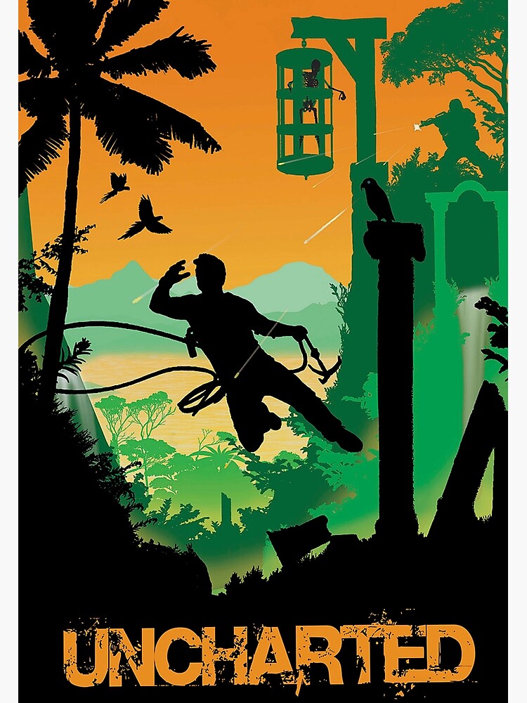 "Uncharted Game Art Poster" Poster for Sale by jamesjail | Redbubble