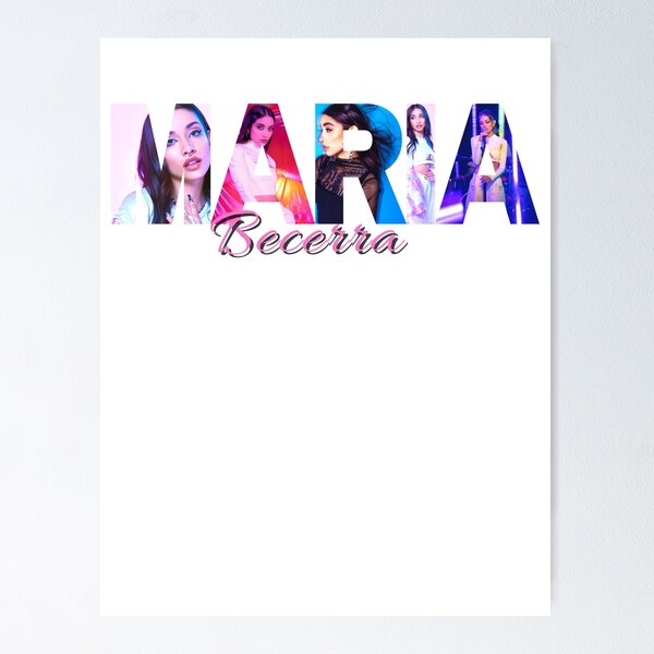 "Maria Becerra Fitted T Shirt / Sticker" Poster for Sale by ...