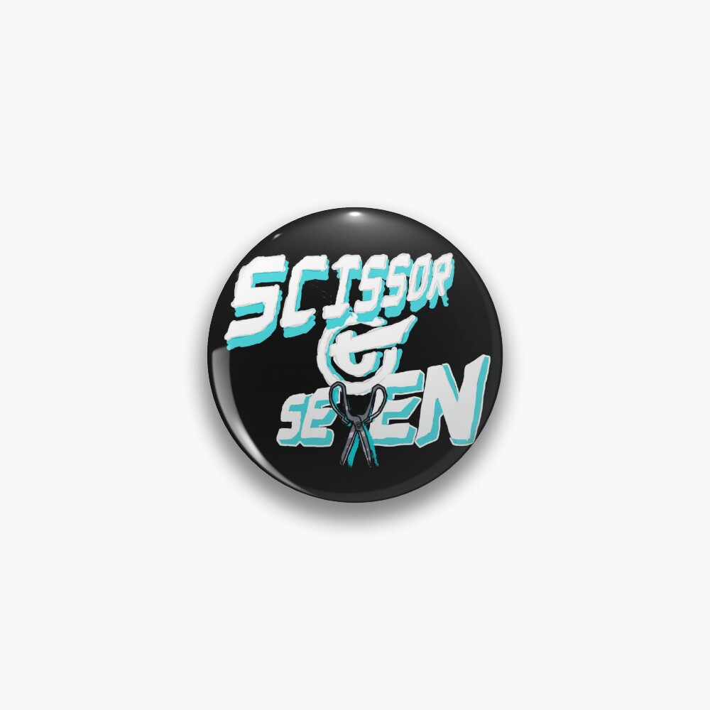"Scissor Seven " Sticker for Sale by KofeWares | Redbubble