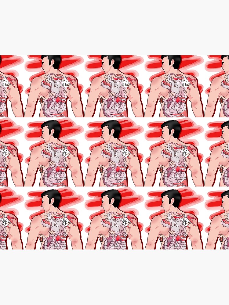 "dragon of the dojima family" Tapestry by badascheprince | Redbubble