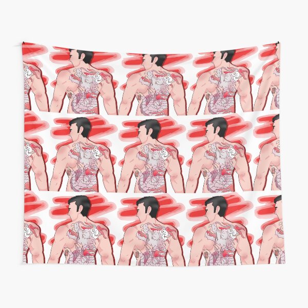 "dragon of the dojima family" Tapestry by badascheprince | Redbubble