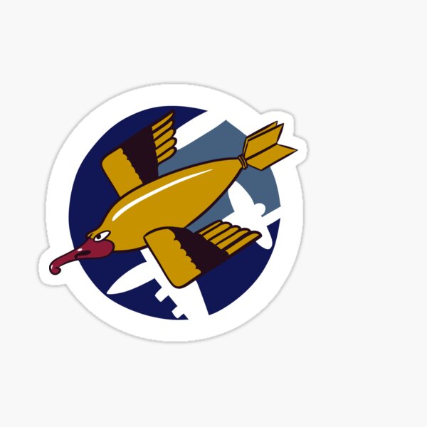 "USAAF 91st Bomb Group - The Ragged Irregulars" Sticker for Sale by The ...
