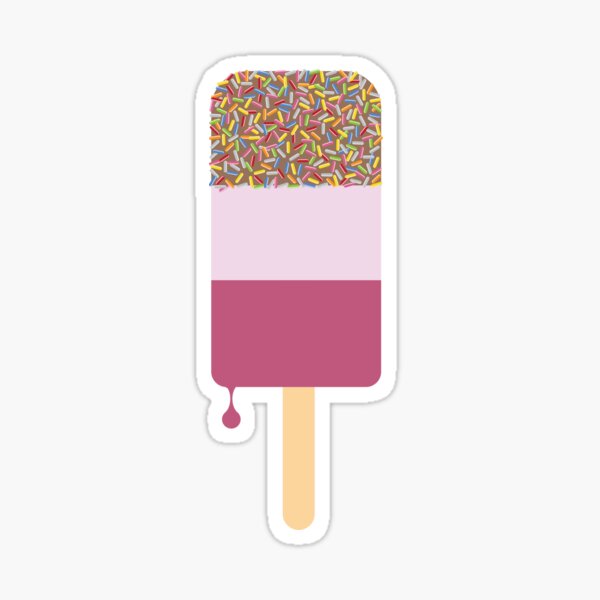 "Fab(ublous) Ice Lolly Sticker" Sticker for Sale by WorldinMotion ...
