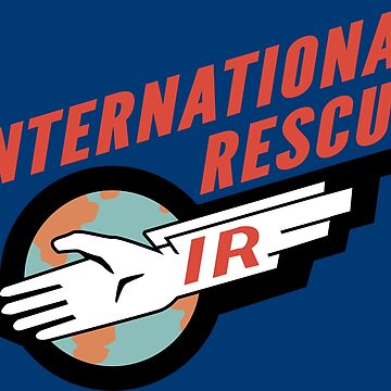 "Thunderbirds International Rescue Emblem" Sticker for Sale by ...