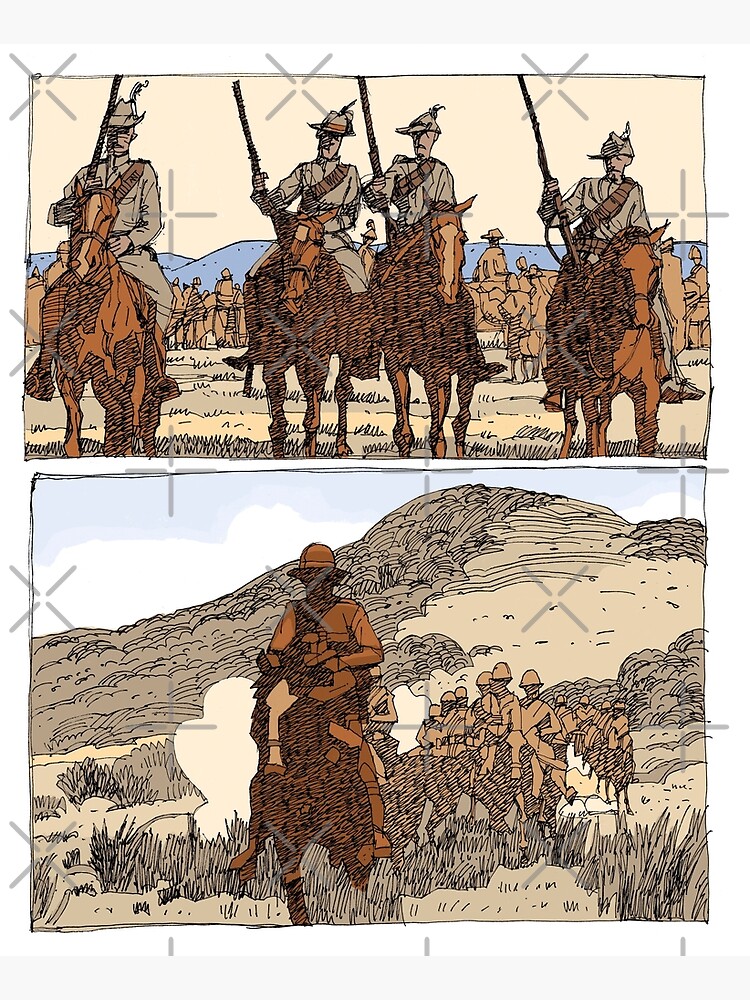 "Australian cavalry 2" Poster by bcedraws | Redbubble