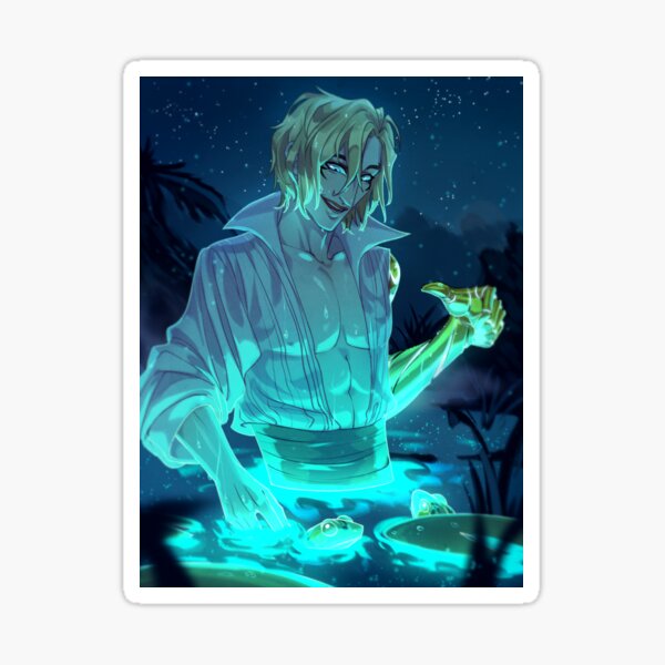 "Bioluminescent Pond" Sticker for Sale by bastart13 | Redbubble