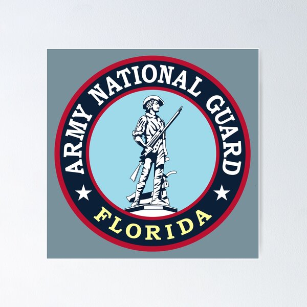 "Florida Army National Guard " Poster for Sale by RBcostco7 | Redbubble