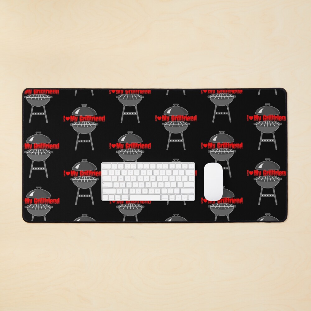 "Barbeque Grill Funny Barbecue Grilling I Love My Grillfriend" Sticker ...