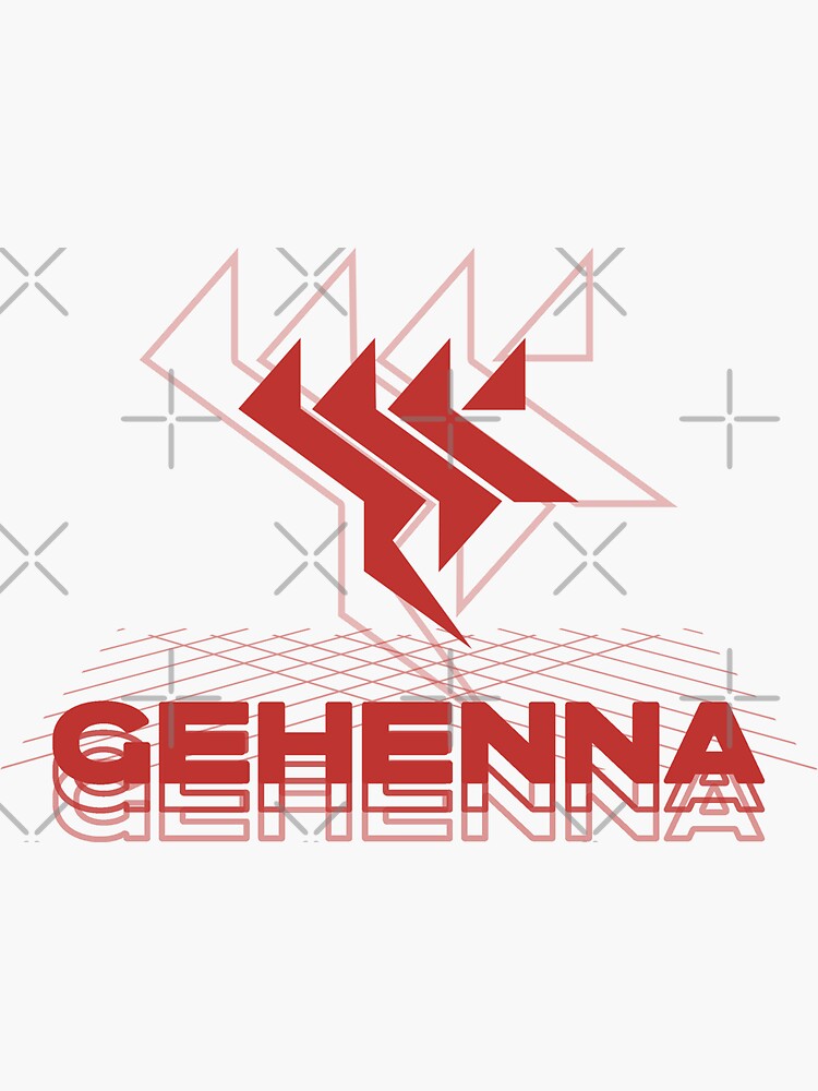 "Blue Archive Gehenna Streetwear Shirt" Sticker for Sale by Deann Van ...