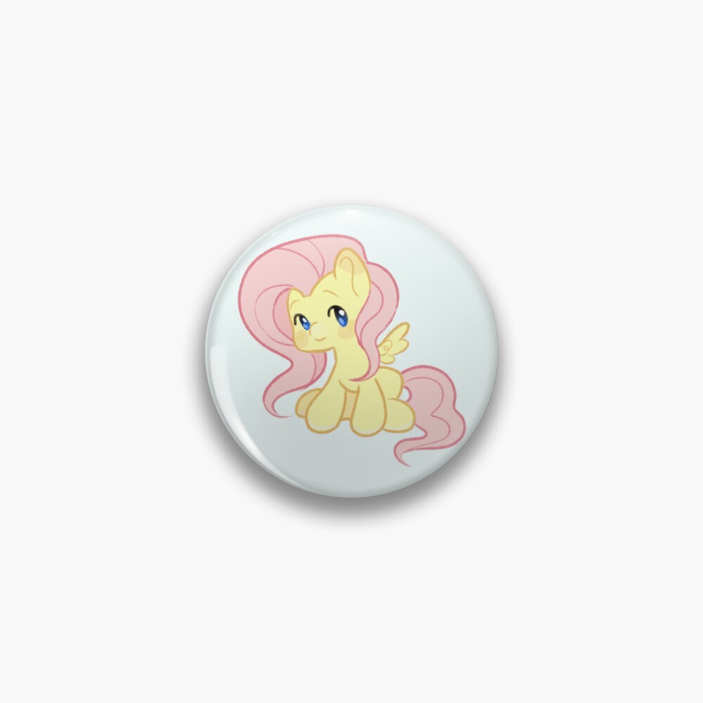 "Chibi Fluttershy" Sticker for Sale by BooTheTanuki | Redbubble