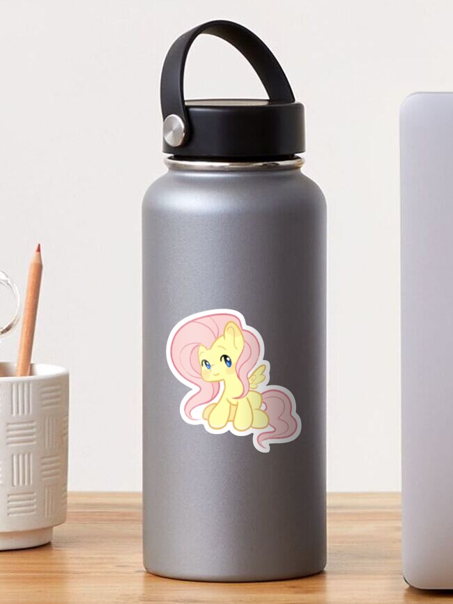 "Chibi Fluttershy" Sticker for Sale by BooTheTanuki | Redbubble