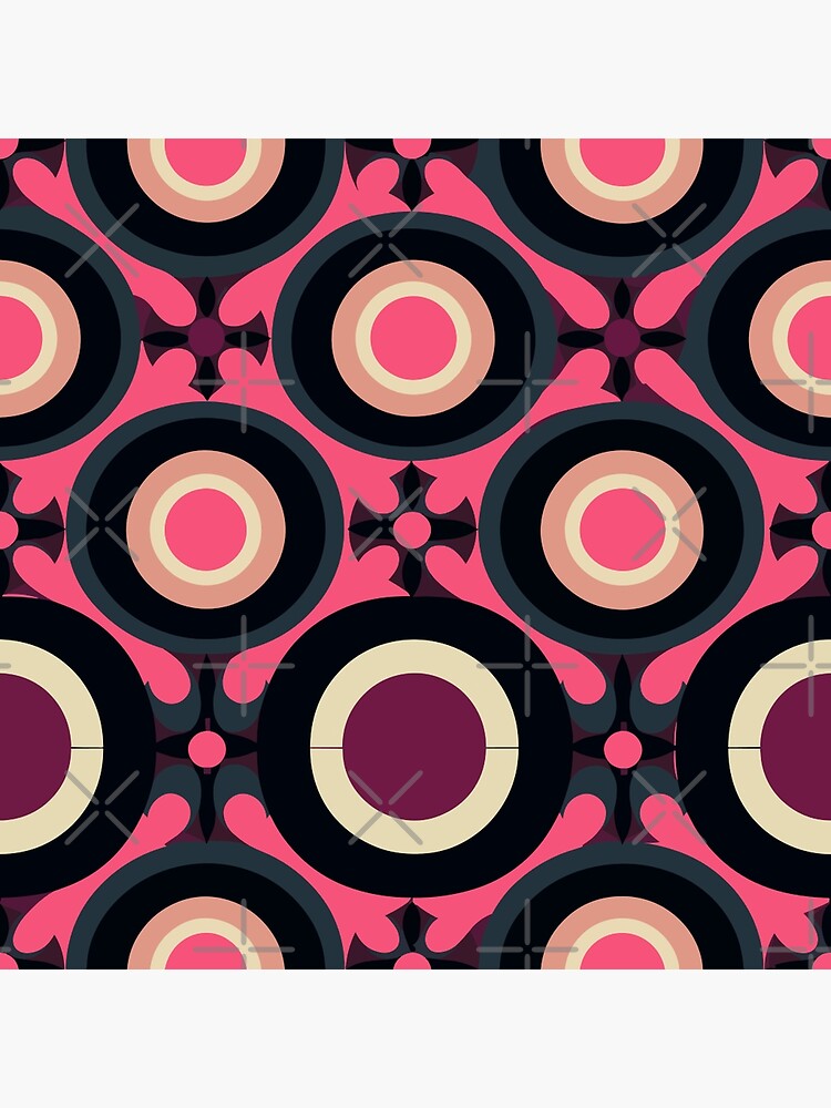 Huge Colorful Circles Background