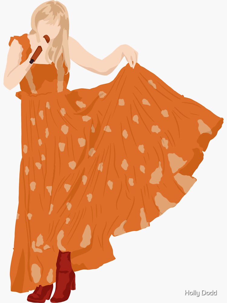 "evermore eras tour" Sticker for Sale by Holly Dodd | Redbubble