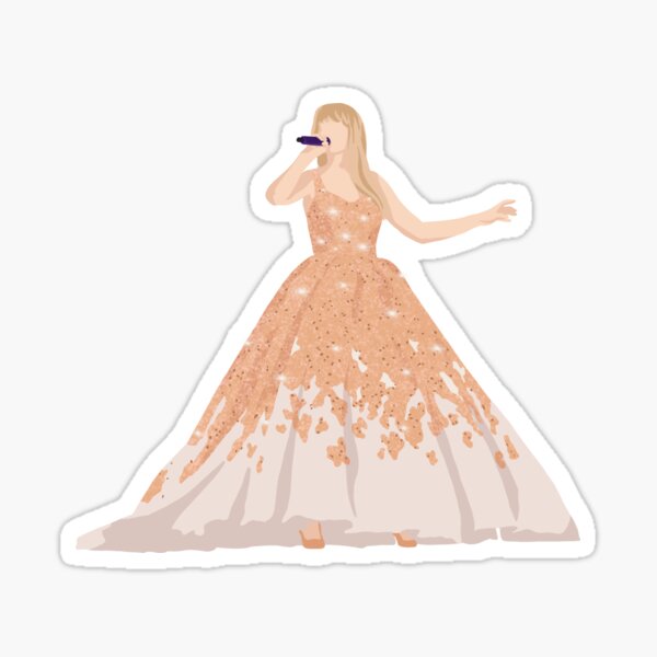 "speak now eras tour v1" Sticker for Sale by Holly Dodd | Redbubble