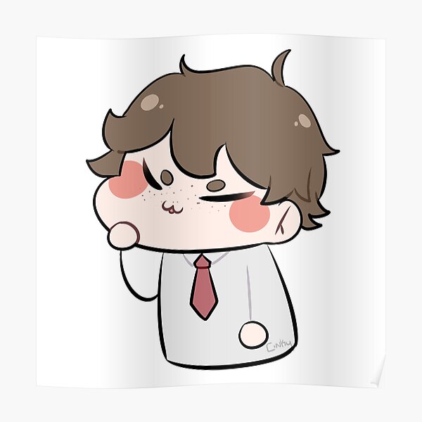 "Freddy Chibi of FNAFHS" Poster by ItsmeCinky | Redbubble