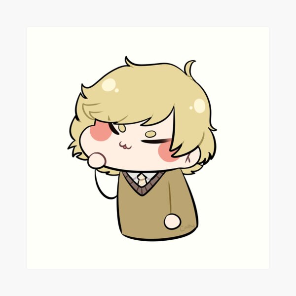 "Golden Chibi of FNAFHS" Art Print by ItsmeCinky | Redbubble