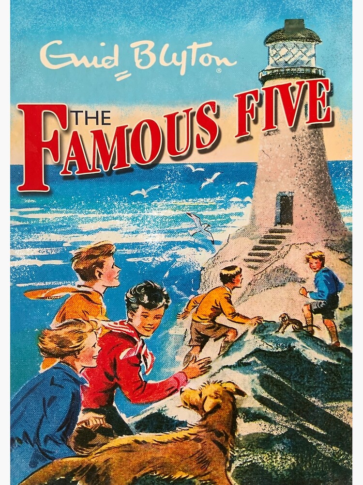 The Famous Five By Enid Blyton Premium Matte Vertical Poster Designed ...
