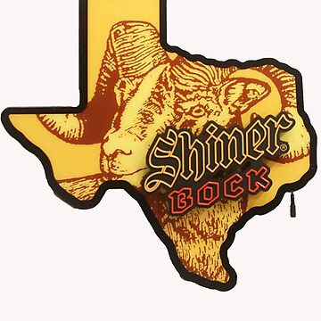 "Vintage Shiner-Bock Logo T-Shirt " Sticker for Sale by PatrickGabriel ...