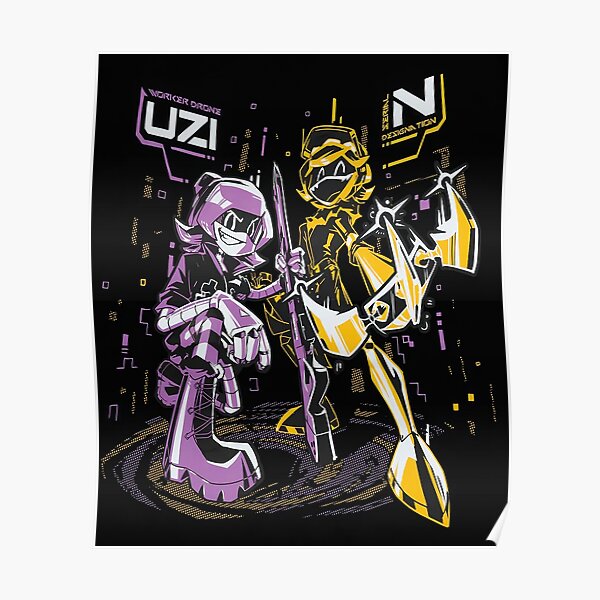 "murder drones" Poster for Sale by tyrarolleri | Redbubble