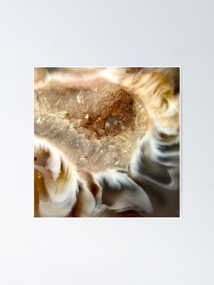 "Geode" Poster by Jenifer | Redbubble