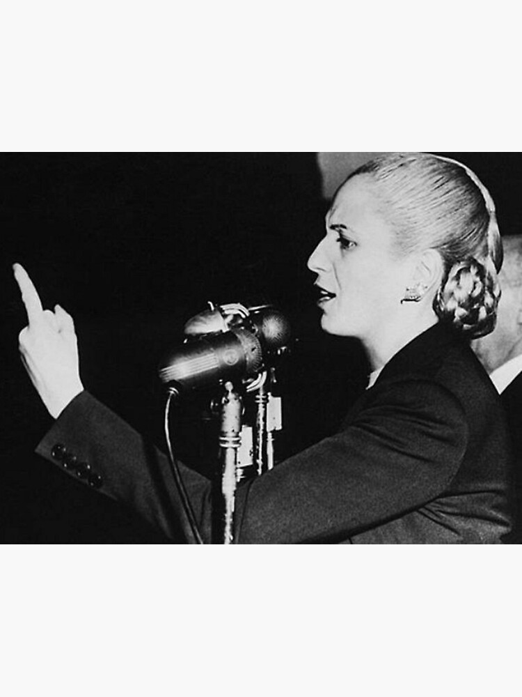 "Eva Perón" Sticker by romeobravado | Redbubble