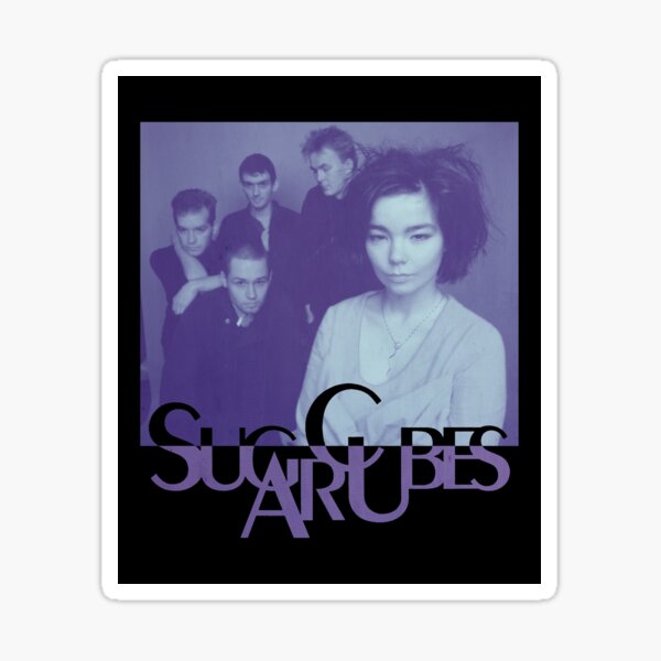 "The Sugarcubes - 90's Teenager Fanart" Sticker for Sale by ShiNoure ...