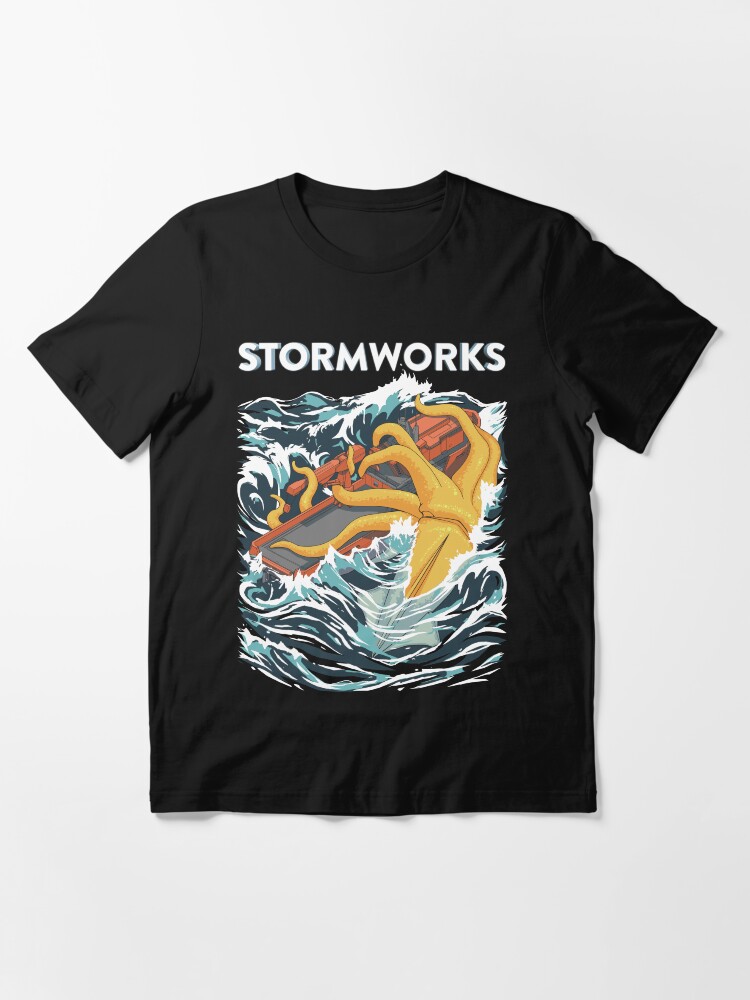 "Stormworks-Kraken-Angriff" T-Shirt von geometa-merch | Redbubble