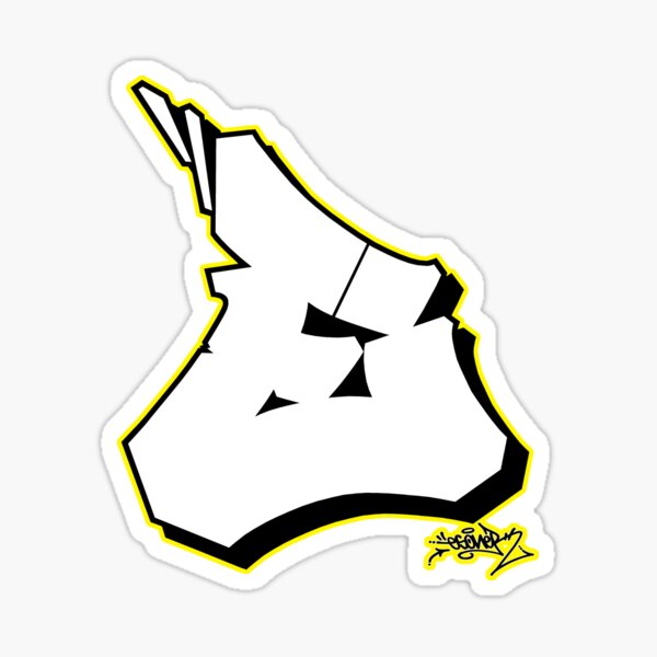 "LETTER E BY ESONE URBAN GRAFFITI STREET STYLE " Sticker for Sale by ...