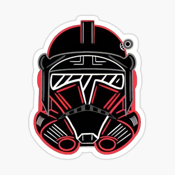 "SW CW Commander Fox Minimalist Art" Sticker for Sale by Master-bg ...