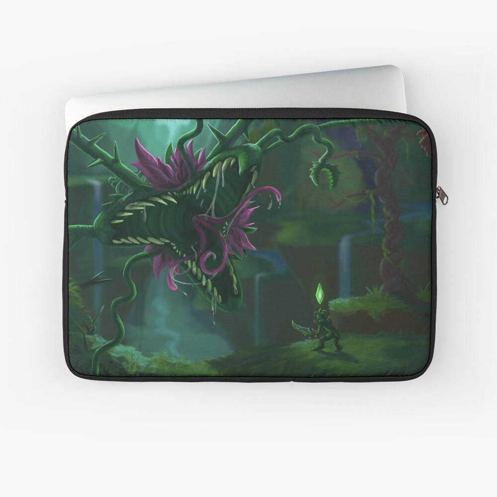 "Plantara Boss Fight Jungle Biome Terraria Video Game Fan Art" Sticker ...