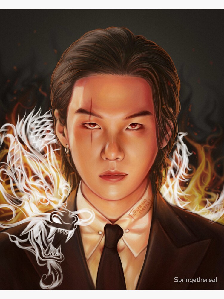 "AGUST D HAEGEUM D-DAY" Sticker for Sale by Springethereal | Redbubble