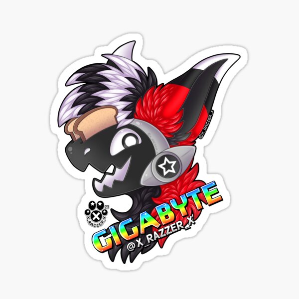 "Protogen!" Sticker for Sale by xRazzerx | Redbubble