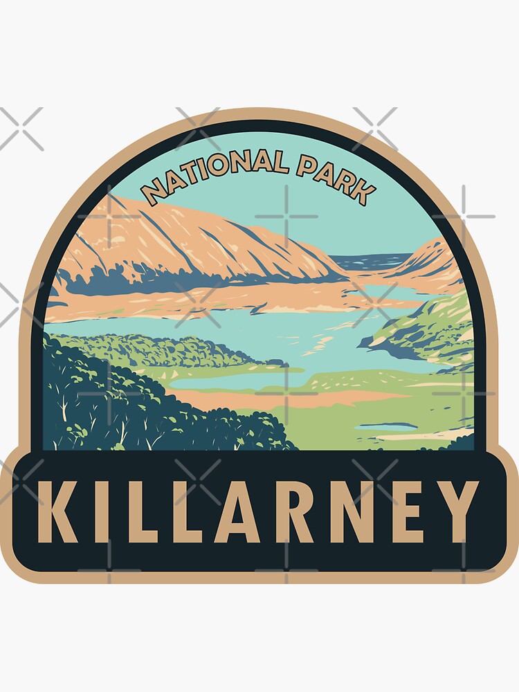"Killarney National Park Ireland" Sticker for Sale by KrisSidDesigns | Redbubble