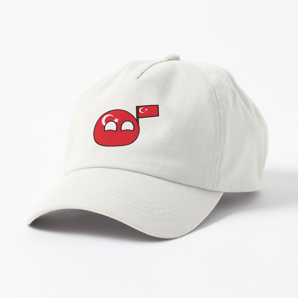 "countryballs with their flag turkeyball " Sticker for Sale by ...
