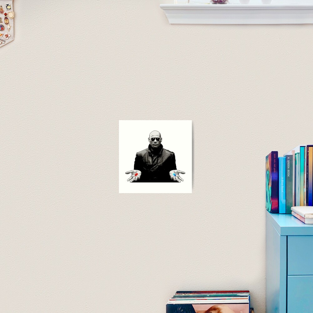 "morpheus the matrix" Poster for Sale by matrix33 | Redbubble